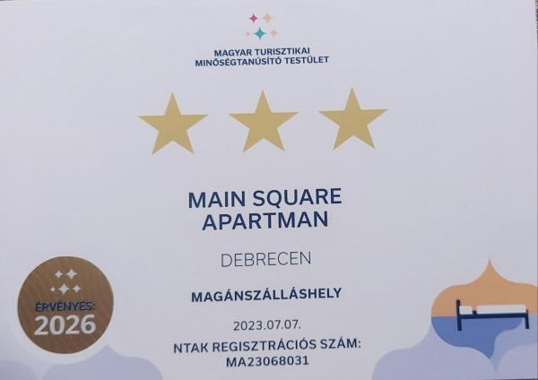Main Square Apartman - 黛布勒森