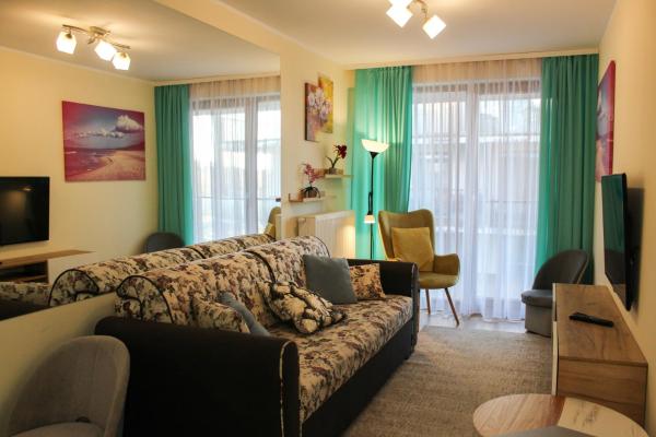 Apartament Spoko, Basen, Sauna, Aneks Kuchenny, Morze 300m - Grzybowo