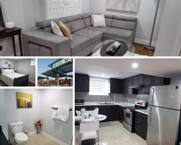 Luxurious 1br-1ba Apartment Bright Spacious With Free Parking-gc-1 - Caledon