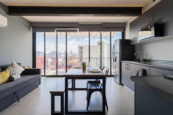 2ph Large 2brm 3 Bath Ac Private Terrace Apt - Morelos