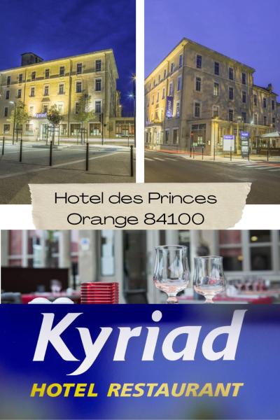 Kyriad Orange Centre Ville - Hotel & Restaurant & Bar - La Galerie D'art Des Princes - Provence Alpes Côte D'azur - France - Proche A7-a9 - Exit21- Châteauneuf-du-pape Avignon Bollene Nimes - Roquemaure