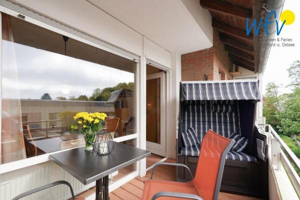 Haus Kiebitz Ferienwohnung "Strandkoerbchen" - Borkum