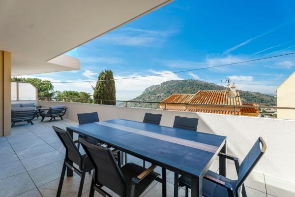 La Pinède De La Turbie - Appt Vue Mer Et Montagne - Mentone
