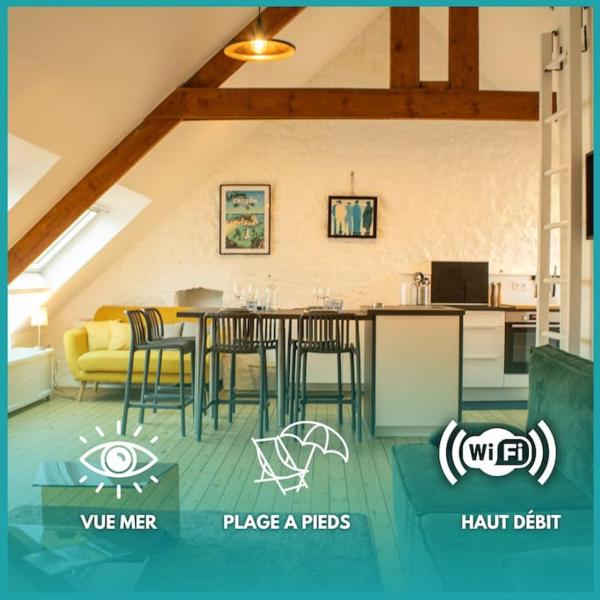 Ar Bili/vue Mer/wifi - Plage de l'île Vierge