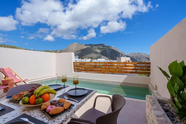 Sugarwhite Suites With Private Not Heated Pool - Santorini