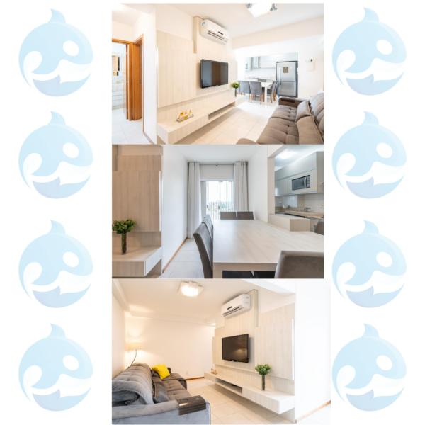 Apto Em Barra Velha 340m Da Praia Com Sacada Com Churrasqueira, Ar Condicionado Wi-fi, Piscina, Portaria 24h, Academia Mini Mercado E Vaga De Garagem - Barra Velha