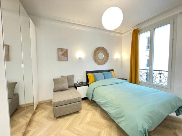 Paris-alesia Super Appartement 2 Pièces De 39m2 - Très Cosy Pour 1 - 5 Personnes Totalement Refait à Neuf -Entire Apartment Luxurious And Warm -Paris Alesia 14ème - Proche Aéroport Paris-orly - Parc Des Expositions Porte De Versailles Free Wifi Gratuit - Champs-Élysées - Paris