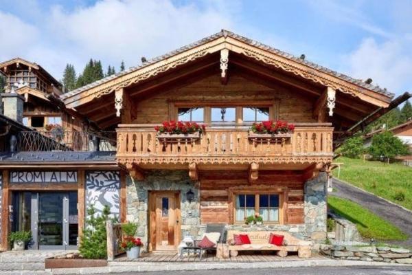 Komfortables Ferienhaus In Flachau Mit Terrasse, Garten Und Sauna Und Panoramablick - Zauchensee