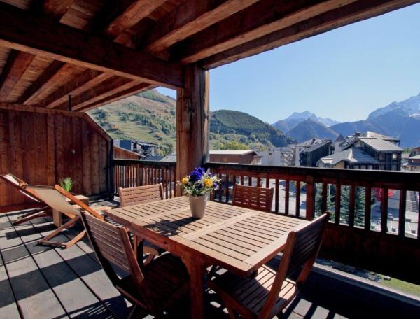Cortina 32 Appt Terrasse Somptueuse 4-6 Pers - La Grave