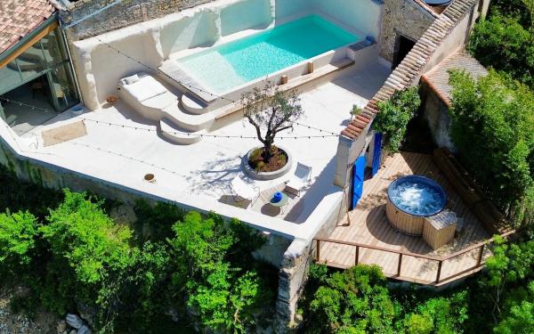 Les Terrasses De Bélarga - Maison D'hôtes - Piscine Et Jacuzzi - Mèze
