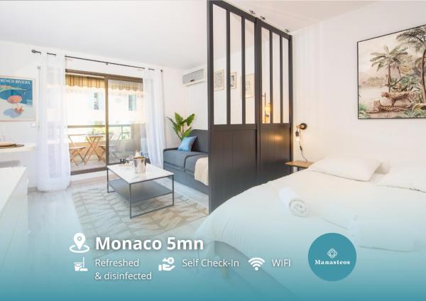 5 Mn à Pied Monaco - Cosy Appartement - Bu - Monaco