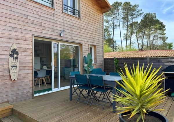 Chalet Paisible Proche Du Lac - Biscarrosse
