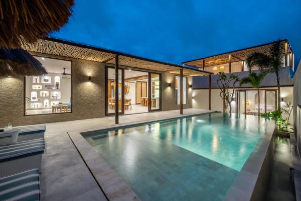 Brand New Villa Orion Mediterranean Style Air-con Living - Canggu