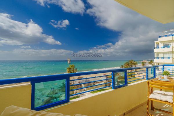 Marbella Beach Front View By Sol Maestranza - Marbella