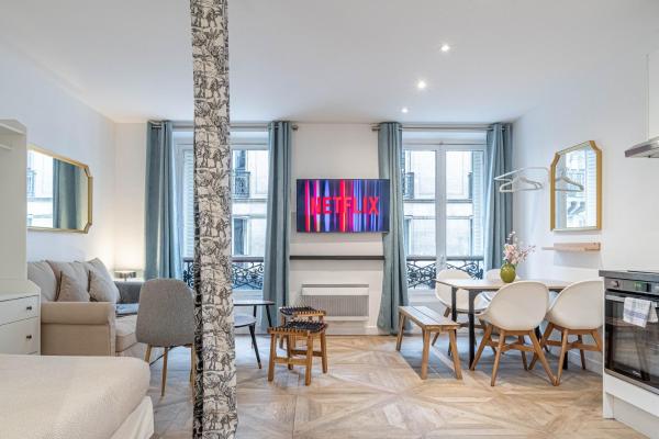 Sophiestay - Appartement Tendance Avec 1 Chambre à Montorgueil - Ménilmontant