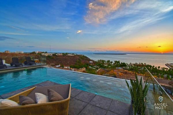 Great Bay Views Infinity Pool Bbq Walk To Beach - La Paz