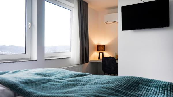 Si-view Doppelzimmer Mit Stadtblick Zimmer 21 - Hotel - ジーゲン