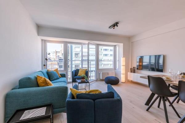 Huswell - Lovely Apartment With Lateral Sea View And Parking - Ostende