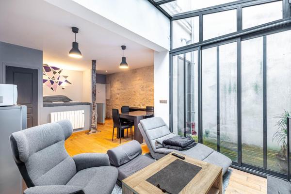 Guestready - Studio Design Et Fonctionnel - Paris Gare du Nord