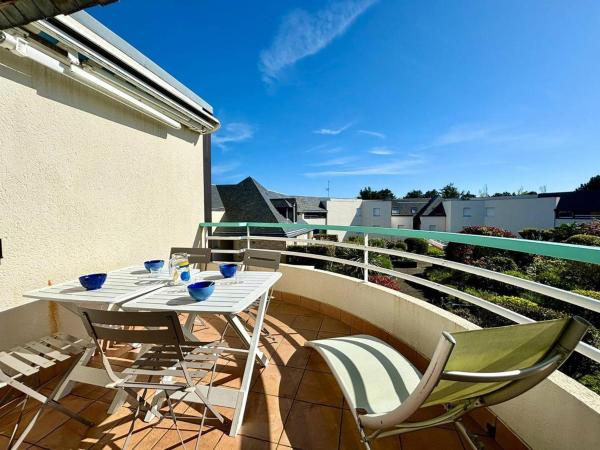 Appartement T2+cabine à Carnac, Balcon Sud, Proche Plages, 4 Pers. - Fr-1-377-29 - Carnac