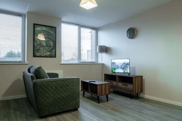 Manchester 1bed Apartment, Free Parking For Two, Long Term Discounts - Salford