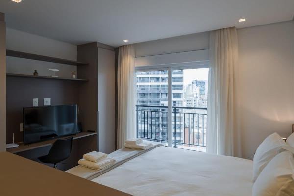 Studio Moderno, Confortável E Completo No Centro Apm1606 - São Paulo