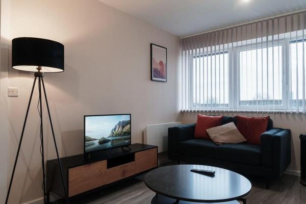 Lovely 1 Bed Apartment In Manchester - Sleeps 2 - Salford