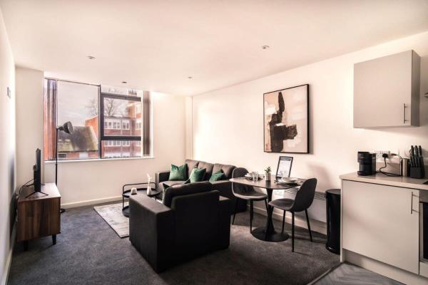 Contemporary 1 Bed Apartment In Central Preston - Preston