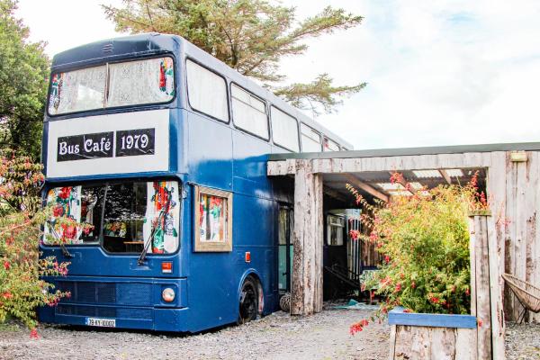 Double Decker Bus At Valentia Island Escape - Kerry