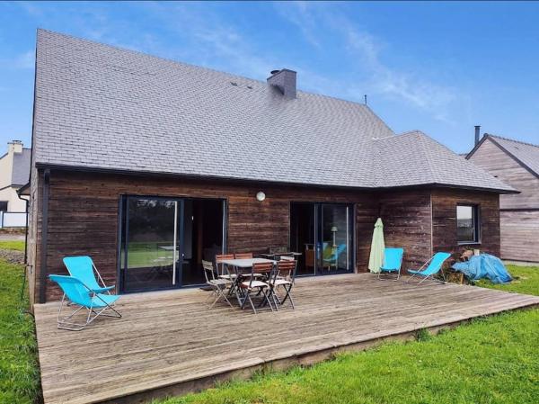 Belle Maison En Bois Perros - La Lande - Plage Saint Guirec