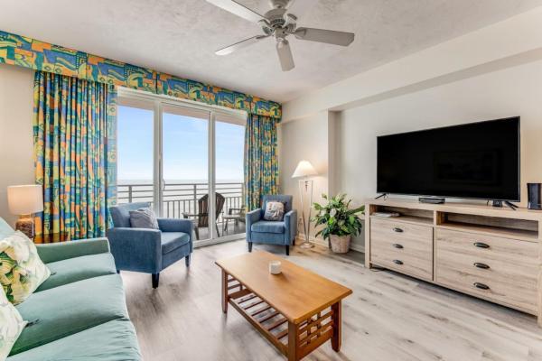 Newly Remodeled 10th Floor Oceanfront 1br Escape At The Wyndham Oceanwalk - Ormond Beach, FL