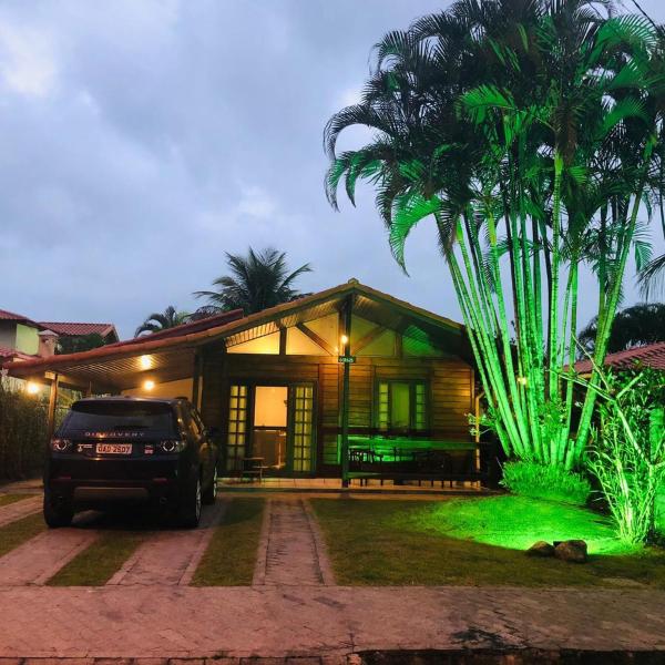 Casa Rústica No Condomínio - Bertioga