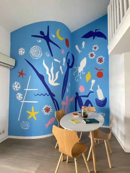 Tobias - Appartement Duplex 4 Personnes Quartier Riquier Nice - Musée Matisse, Nice