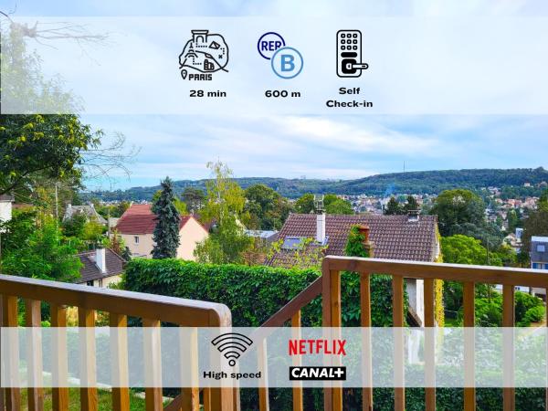 Le Bellevue - Beaux Appartements Avec Vue Splendide - Versailles