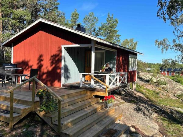 Bastukleven, Stuga I Hamnsundets Skärgårds Idyll - Åland