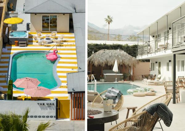 14bd Private Hotel - 2 Pools Spas Game Room Gym - Palm Springs, CA