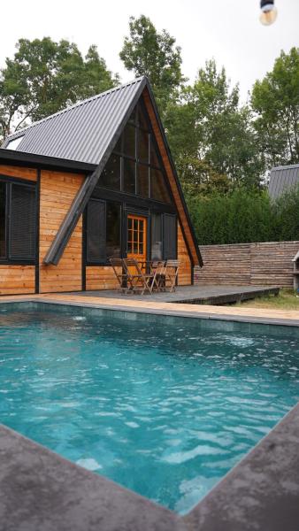 Sıcak Havuzlu Jakuzili Luxury Modern Frame House - Kartepe