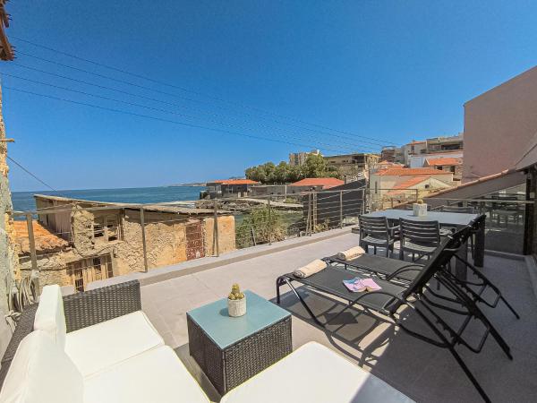 Charming Old Tannery House With Spacious Veranda And Stunning Sea View! - Chania