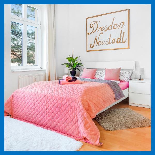 Bis 6 Personen - Helle, Ruhige Whg, 2 Bäder, Dd Neustadt, Top Lage - Dresde