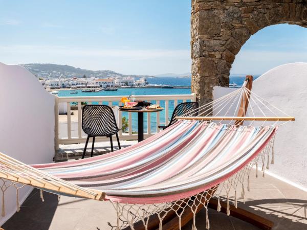Yalos Hotel Sunset View Mykonos Town Private Rooms - Mykonos Region