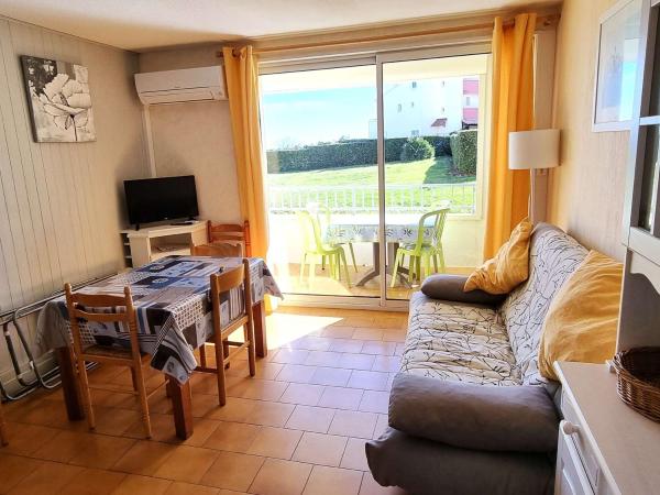 Charmant T2 Cabine Climatisé, Piscine, Parking, à 30m De La Mer, Pour 5 Pers, Terrasse Orientée Sud - Fr-1-607-100 - Agde
