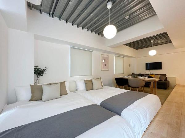 B Hotel Arts Dobashi - Cozy & Modern Studio Apt 5 Mins Walk To Peace Park - 히로시마시