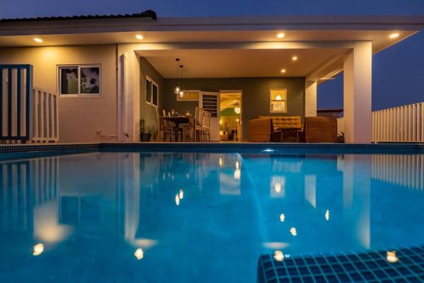 Sunny & Breezy, Tropical 3 Br Villa With Pool - 庫拉索