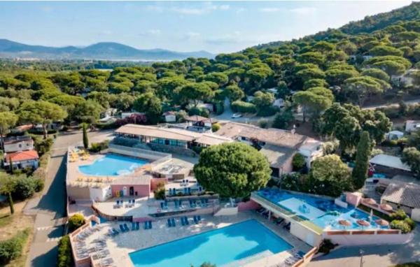 Mobil-home Climatisé - Camping Montana 4 éToiles, Golfe De Saint-tropez - Saint-Tropez