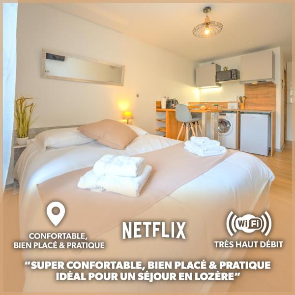 Le Déroc - Netflix Wi-fi Fibre Terrasse - Sainte-Énimie