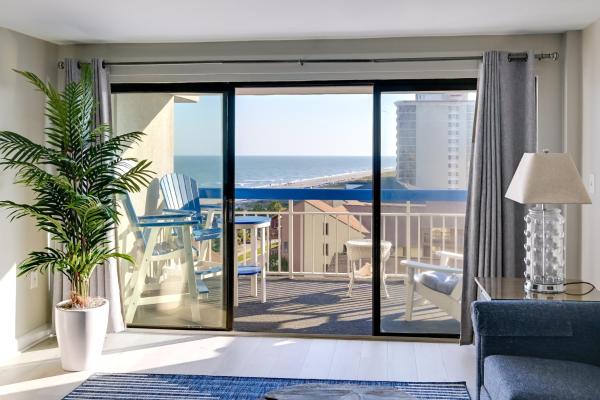 Ocean-view Balcony: Peaceful Forest Dunes Condo! - South Carolina