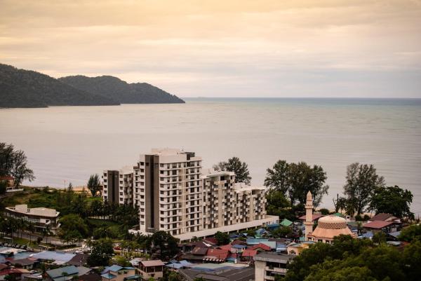 Batu Ferringhi Sea View Penthouse Resort Home - Bayan Lepas