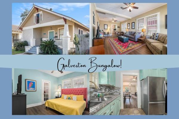 Beachy Bungalow! 2bd, King Bed - Texas