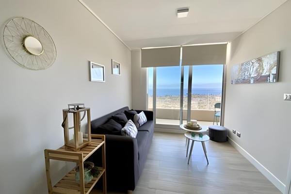 Acogedor Depto Vista Al Mar En Bosques De Montemar - Concón