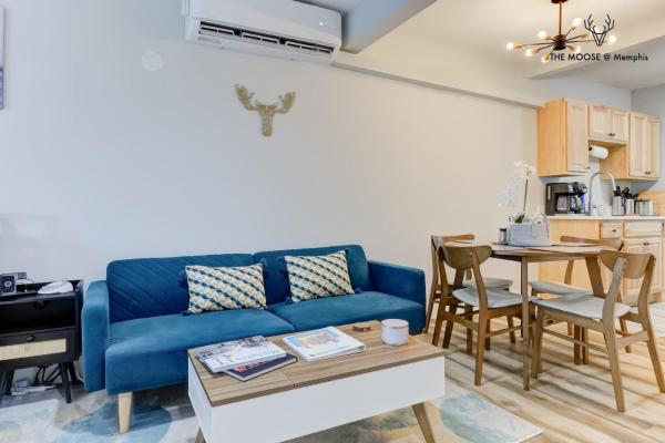 The Moose #11 - Luxe Modern Loft With King Bed, Free Parking & Wi-fi - Memphis, TN
